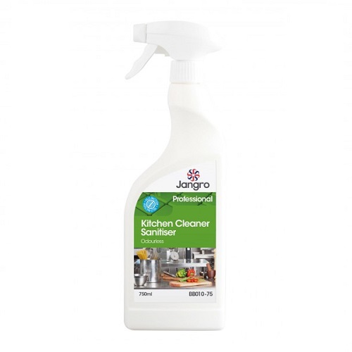 Jangro Kitchen Cleaner Sanitiser Odourless 750ml - Peter Hogarth